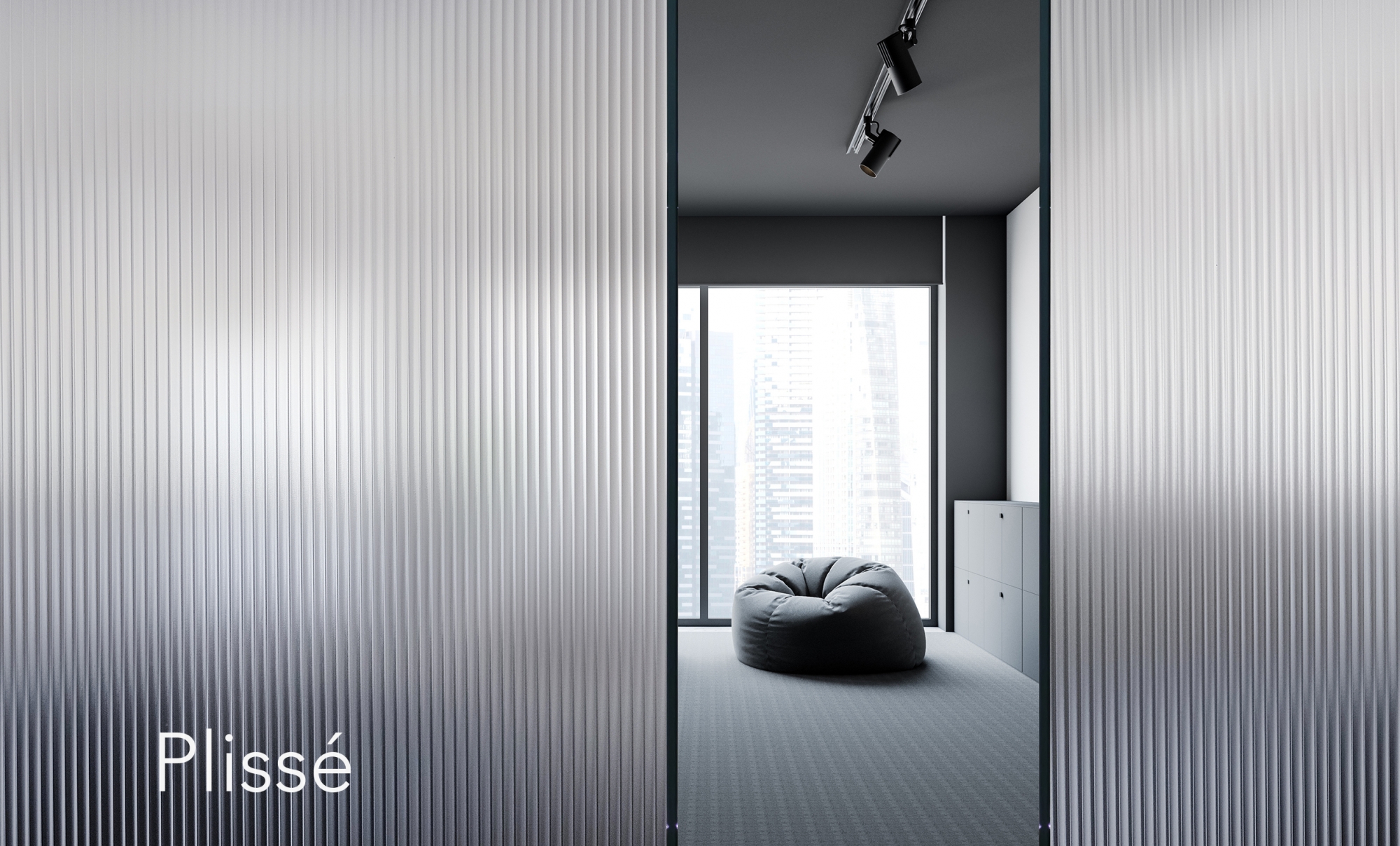 Madras acid-etched glass - Galvolux