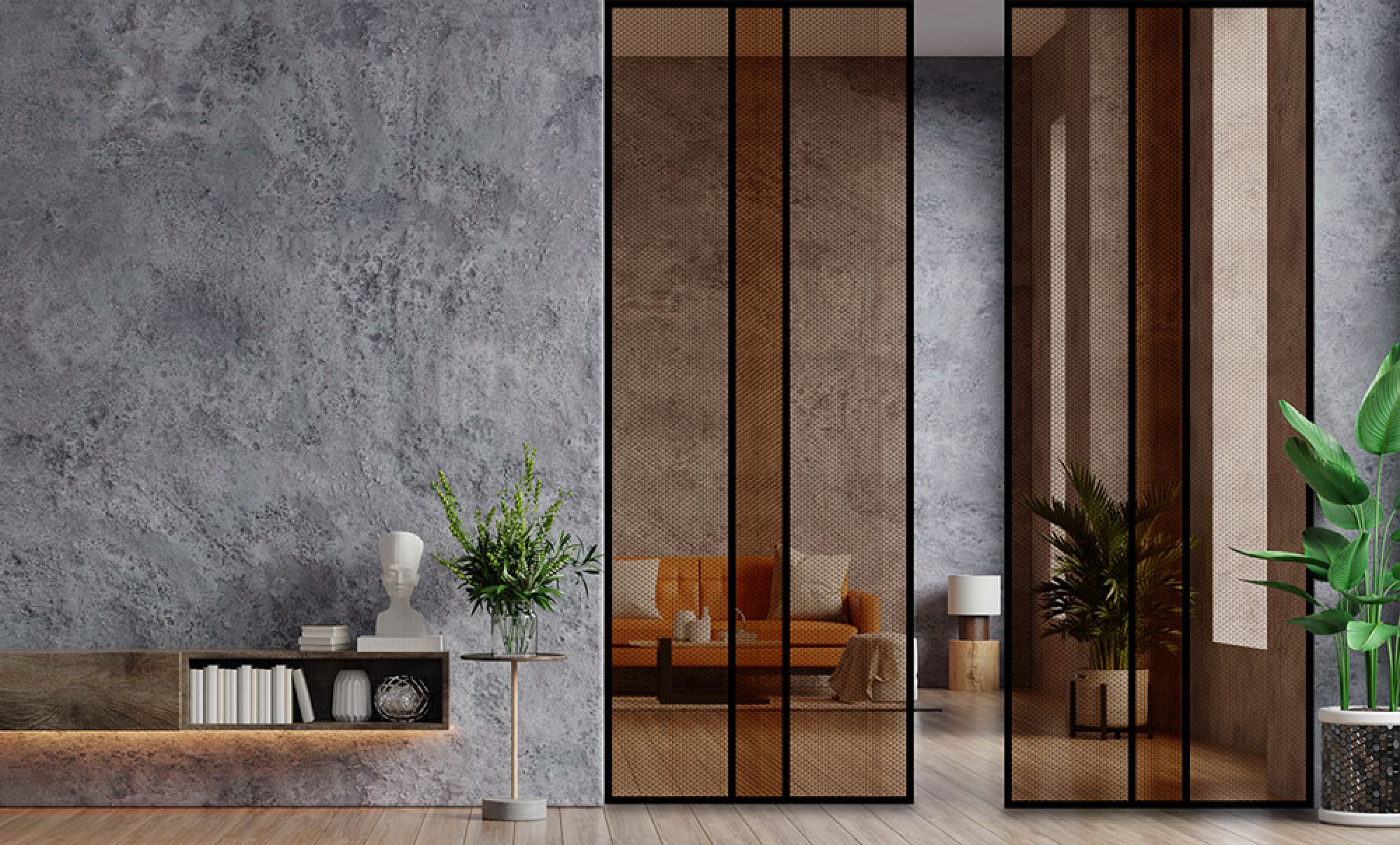 Galvolam® Grid : verre finition métal - Galvolux